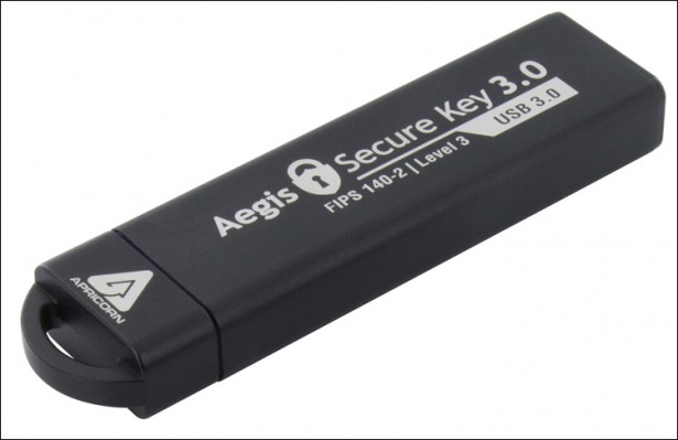 Ёмкость защищённого флеш-брелока Aegis Secure Key 3.0 достигла 480 Гбайт