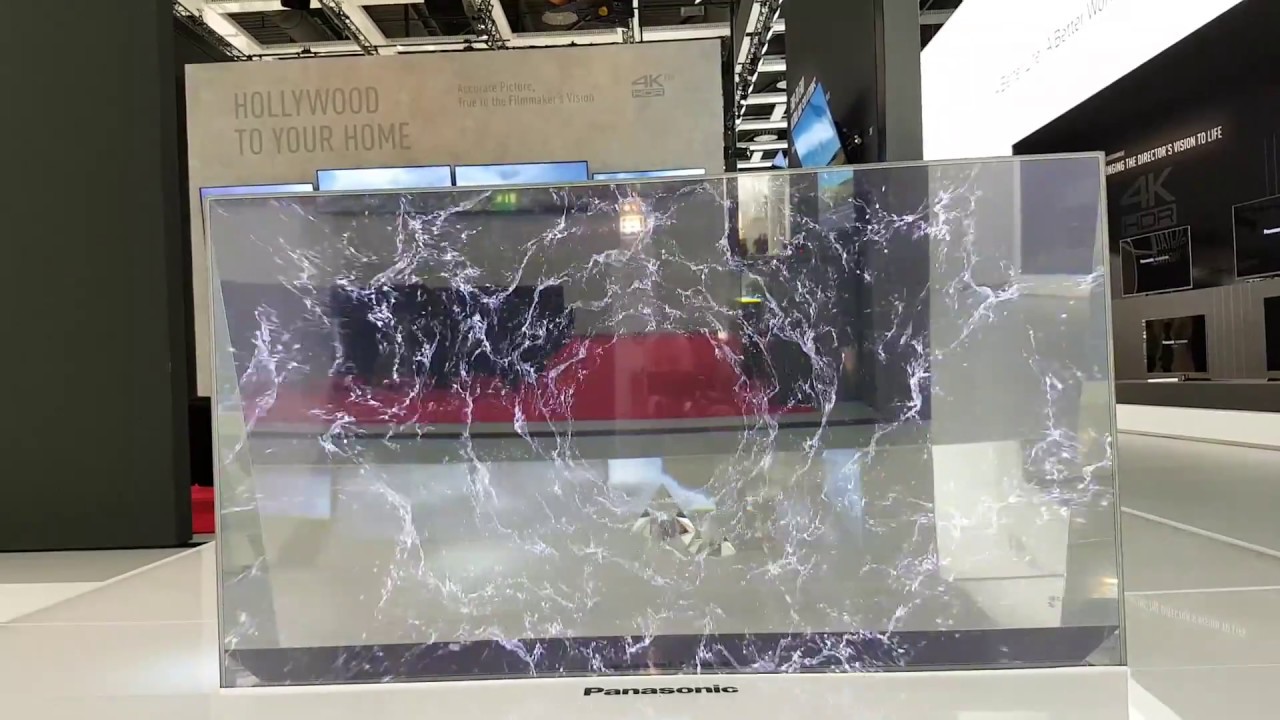 IFA 2017: Прозрачный OLED-телевизор от Panasonic