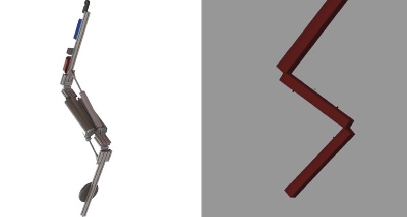 Stickman - робот-гимнаст от Disney