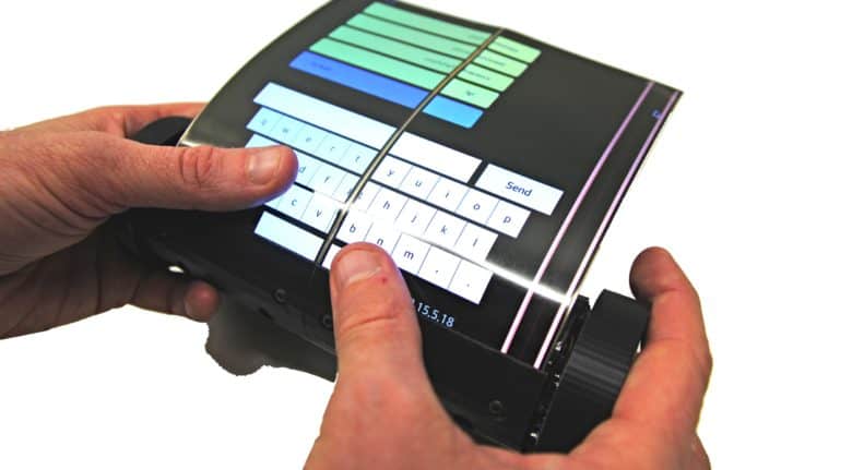 MagicScroll - планшет с гибким экраном