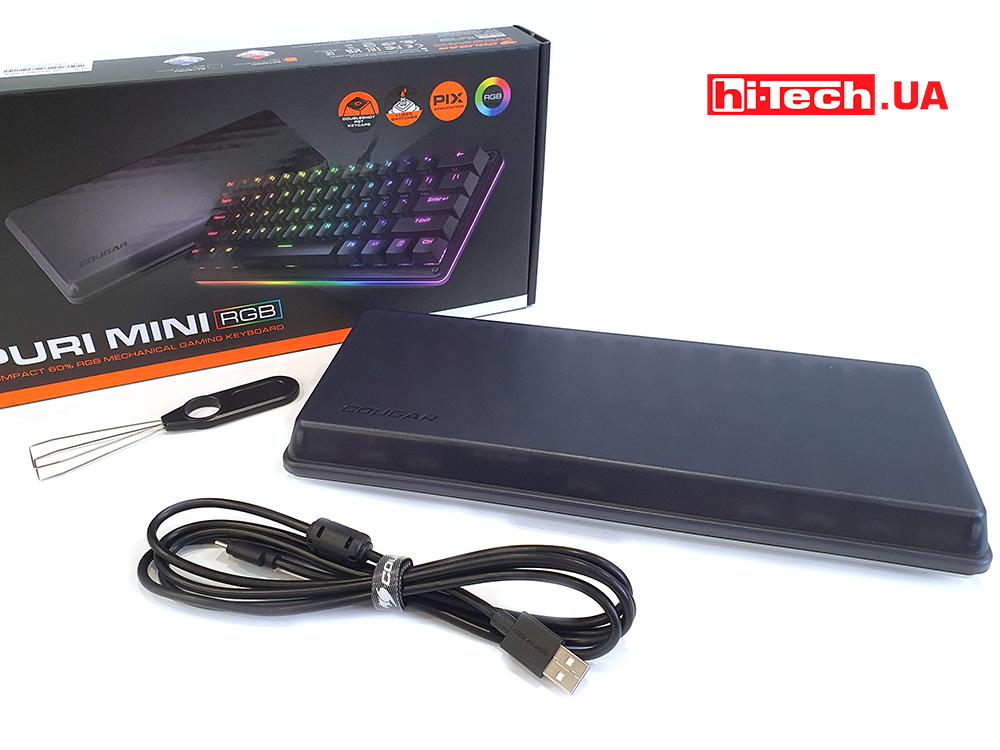 Огляд клавіатури Cougar Puri Mini RGB: свій формат - hi-Tech.ua