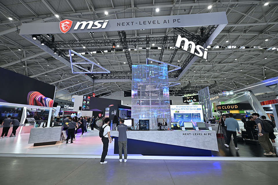 MSI на Computex 2025: ноутбуки от Mercedes, первая портативная консоль и быстрые мониторы